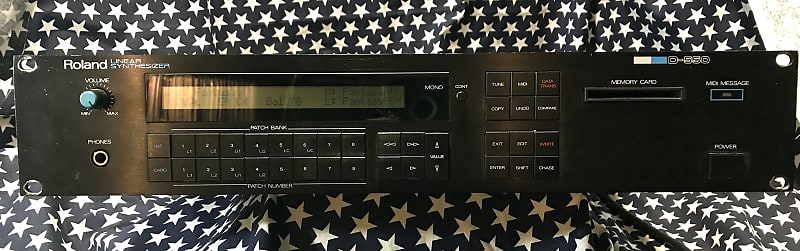 Roland D-550 with PG-1000 controller | Reverb