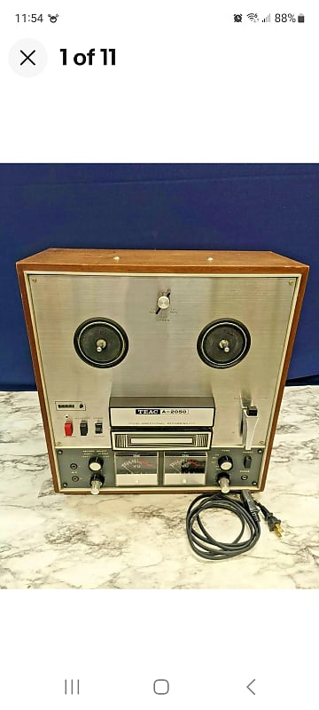 TEAC A-2050 70s - Wood/metal | Reverb