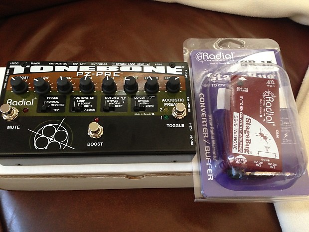 Radial Tonebone PZ-Pre Dual Instrument Preamp 2014 | Reverb