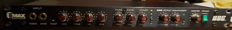 BBE BMax Bass Preamp Black | Reverb