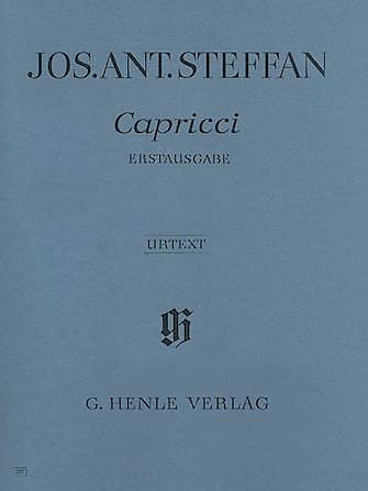 Joseph Anton Steffan 5 Capricci First Edition Piano Solo | Reverb