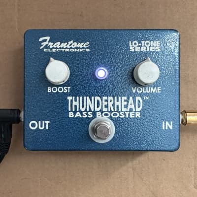 Frantone Thunderhead Bass Booster 2000's - Metalic Blue - | Reverb