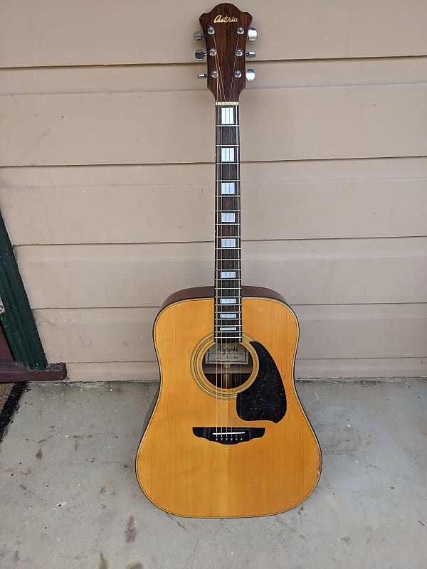 Antoria acoustic guitar D-350 1970s | Reverb
