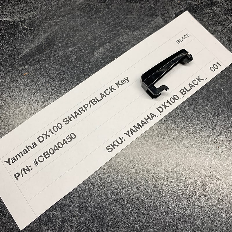 ORIGINAL Yamaha Replacement SHARP/BLACK Key (Yamaha NB824200 | Reverb
