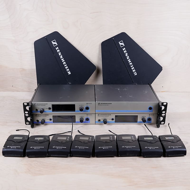 Sennheiser G3 Wireless Rig 8 Packs, 3 Receivers, 2 Antennas, | Reverb