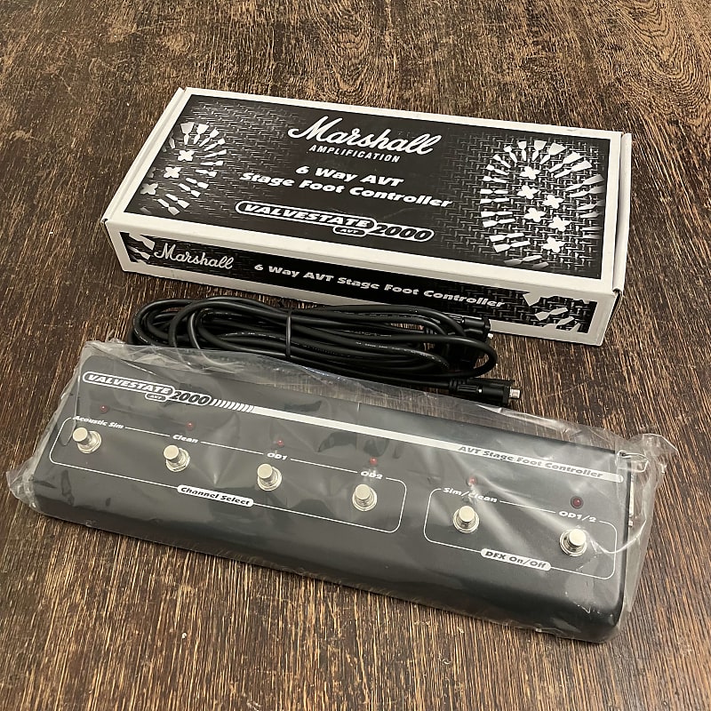 Marshall 6 Way AVT Foot Controller (PEDL-00031) | Reverb