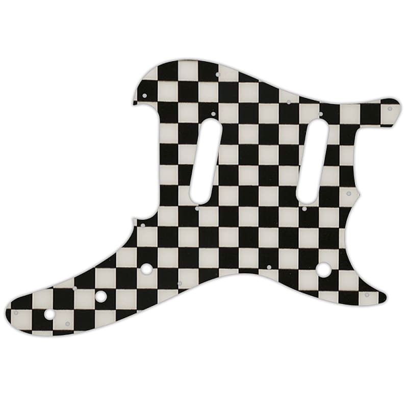 Pickguard For Fender Duo-Sonic Reissue - CHECKERBOARD | Reverb