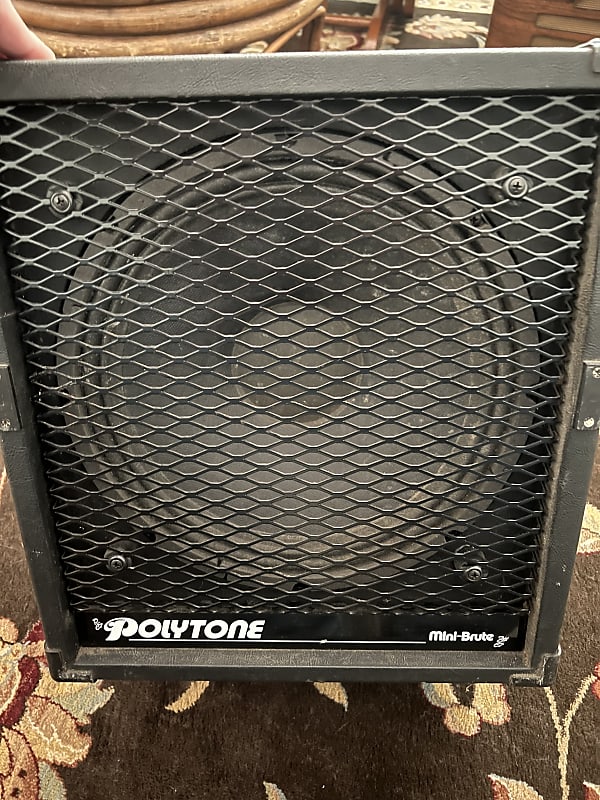 Polytone Mini Brute 1 combo amplifier 1990’s - Black | Reverb