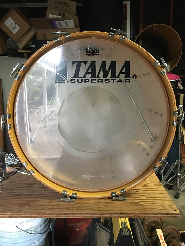 Tama Superstar 22x14 Bass Drum Super Maple | Reverb