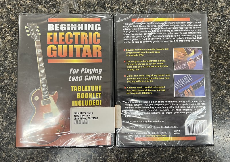 Specialty Music Production Beginner Electric guitar DVD | Reverb