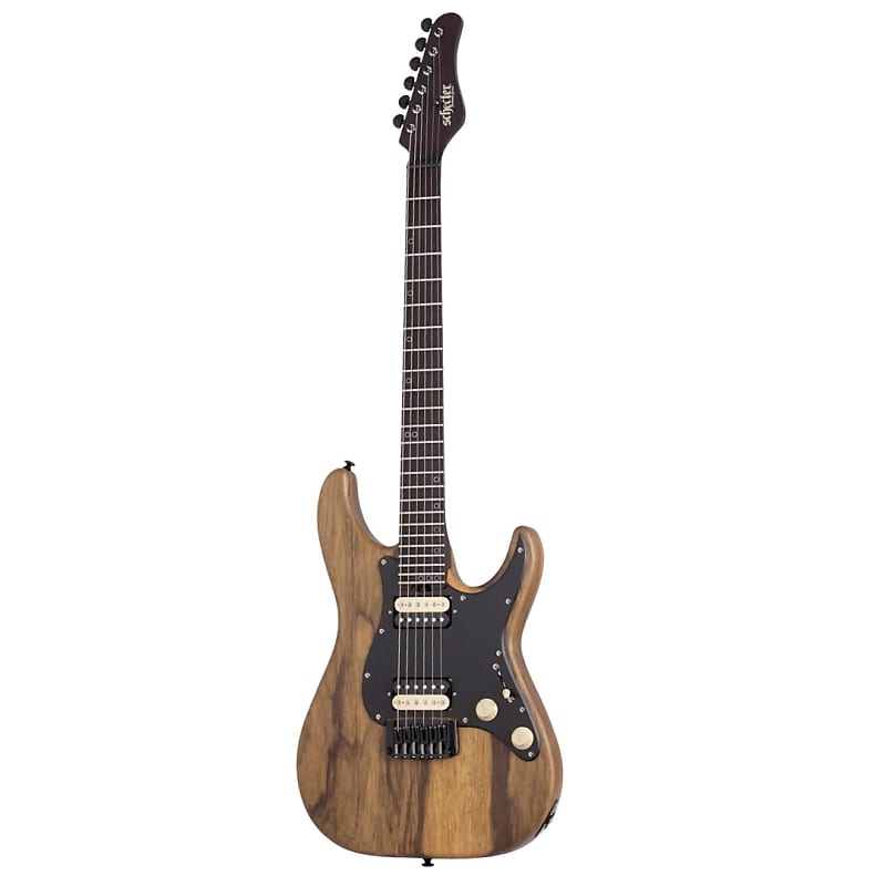 Schecter Sun Valley Super Shredder - Exotic Black Limba | Reverb