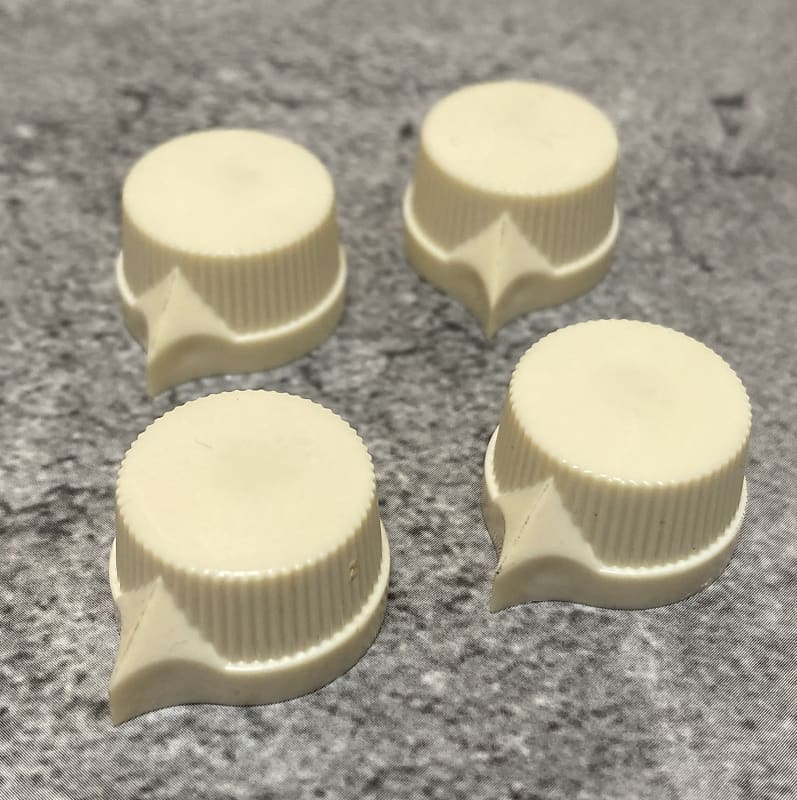 4x Cream Davies Klon 1400 Chicken Pointer Knob Amp Guitar | Reverb