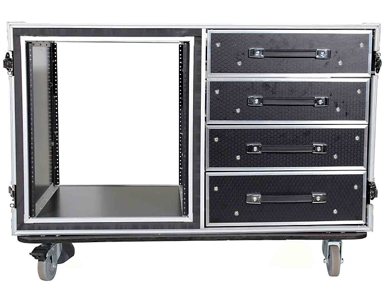 ProX XS-12U4DTW, 12U Shockproof Workstation Case with Dual | Reverb