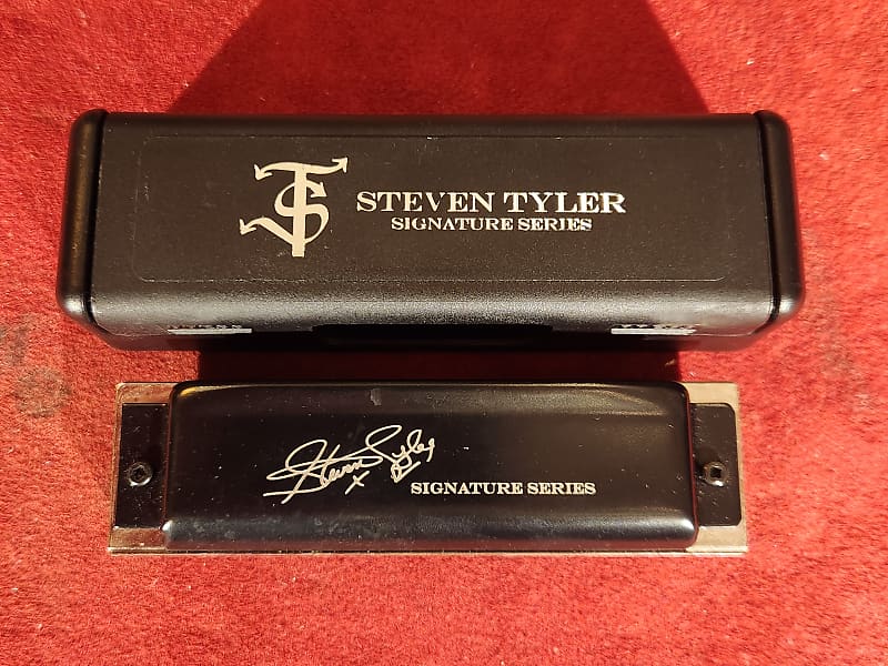 Hohner Steven Tyler Signature Harp Key of A w/ Original Case | Reverb
