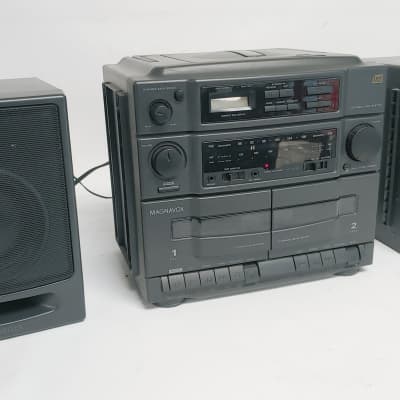 Vintage Magnavox AZ-9435 Boombox Potable Mini System - | Reverb