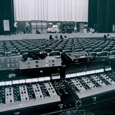 SUNN Coliseum Audio Console "The WHO Mixer" 1972 w/Graphic | Reverb