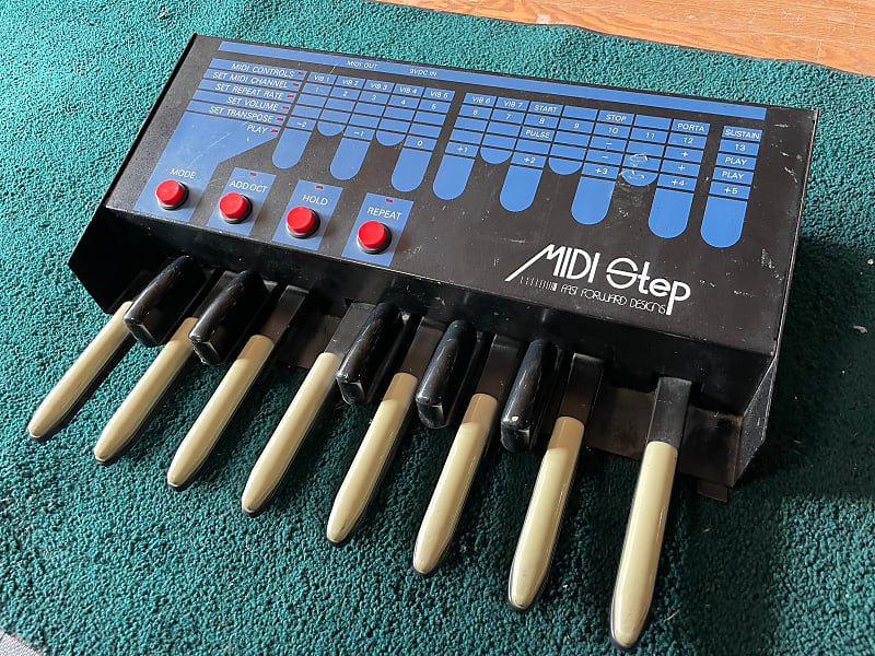 Fast Forward Designs MIDI Step Bass Pedals | Reverb