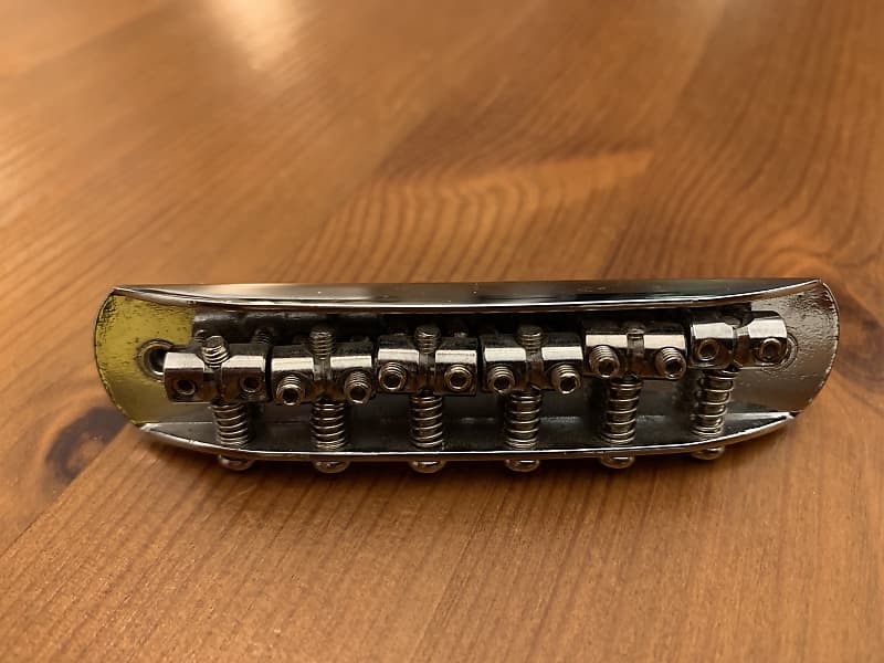 Squier Adjustable Saddle Bridge For Mustang Jaguar & | Reverb