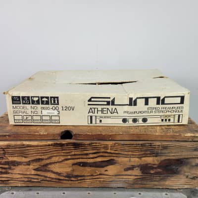 Sumo 0620 Athena Stereo Preamplifier With Original Box | Reverb
