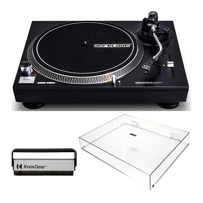 Reloop RP-1000 mk2 Belt Drive Turntable Bundle with Reloop | Reverb