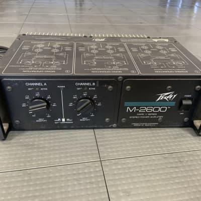 Peavey M-2600 Mark V Series Stereo Power Amplifier | Reverb