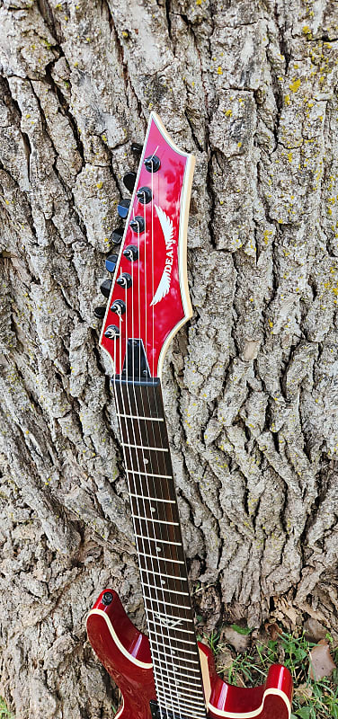 Dean Custom 750X 7 string Dimarzio USA 7string Ibanez / | Reverb