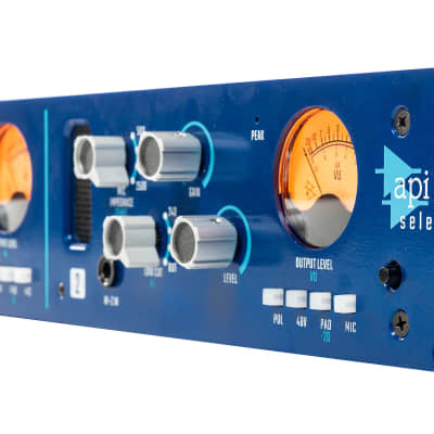 API Select T12 | 2-Channel Tube Microphone Preamp | Reverb