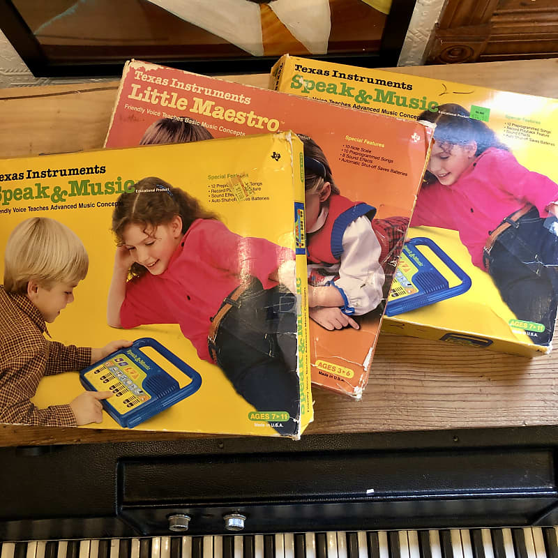 Texas Instruments 3 Total LOT - 2 Speak and Music and 1 | Reverb