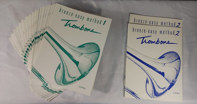 Breeze Easy Method Trombone Lesson Books (20x) | Reverb