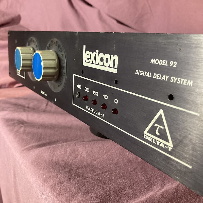 RARE 1977 Lexicon Model 92 Delta-T Digital Delay System * | Reverb
