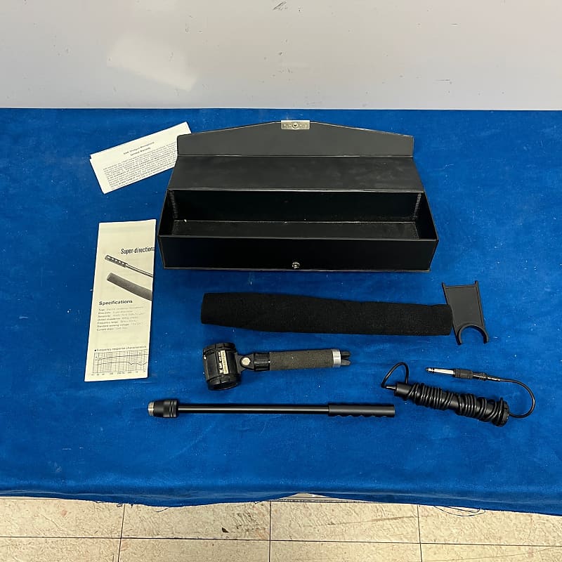 Vintage Dak UEM-83R Super-Directional Shotgun Microphone with | Reverb