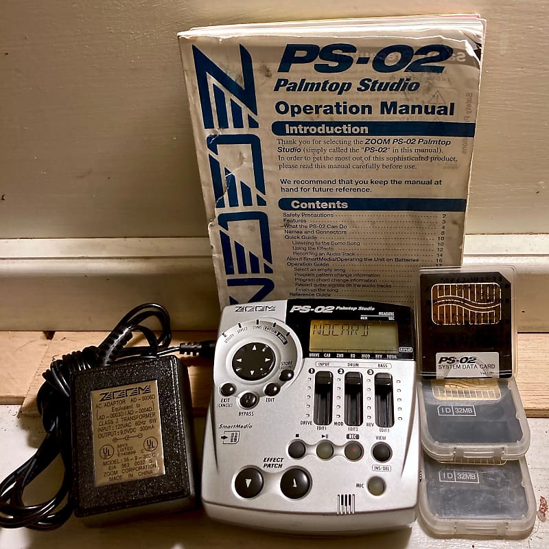 Zoom PS-02 Palmtop Studio + Media Cards | Reverb