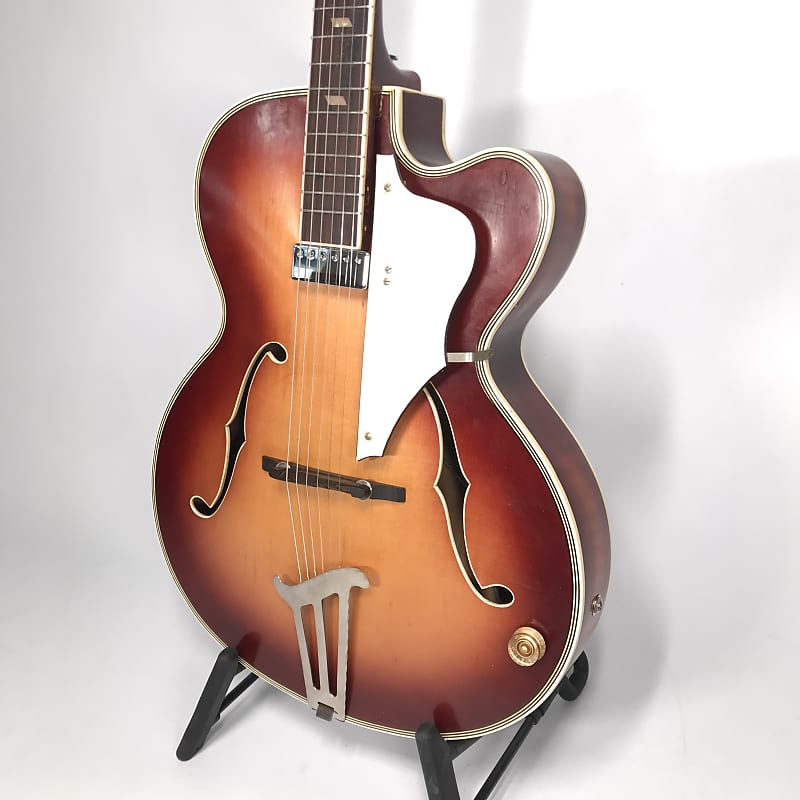 Musima archtop jazz guitar 1960s - German vintage GDR | Reverb