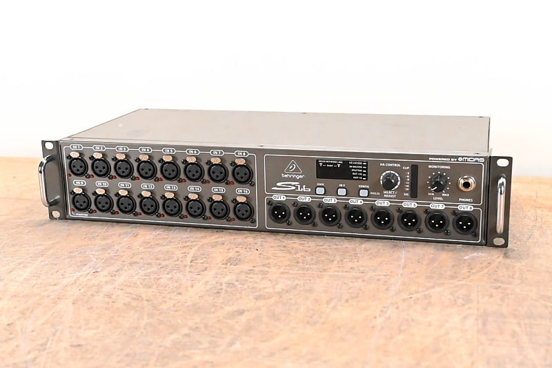 Behringer S16 16 x 8 Digital Stage Box CG01JQC | Reverb Canada