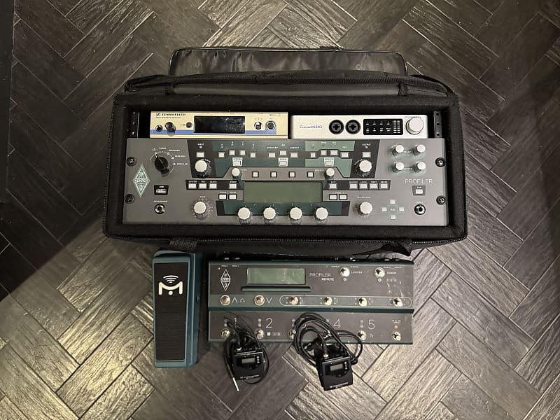 Live Touring Setup - Kemper Profiler Power Rack / Sennheiser | Reverb