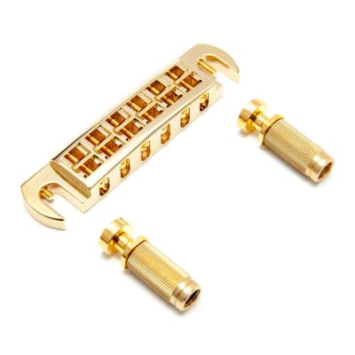 Evertune G Model Bridge in Gold | Reverb UK