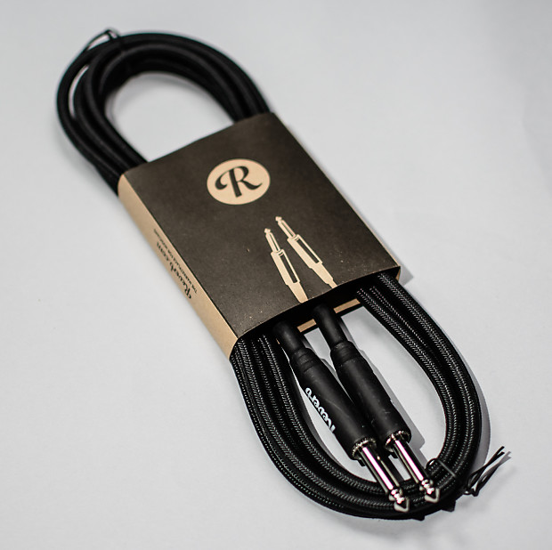 Reverb 10-foot 1/4" Guitar Cable Black | Reverb