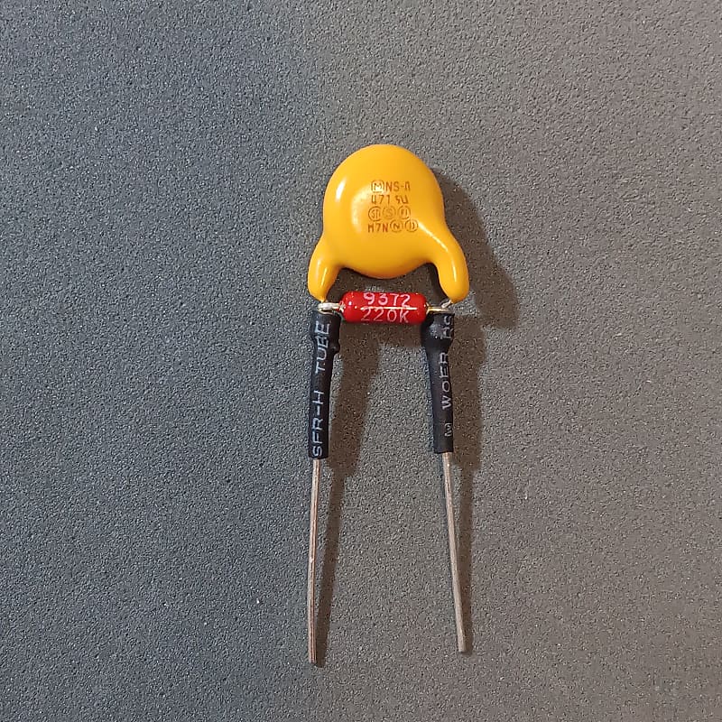 TREBLE BLEED "MOJO DarkArt PP" 470pF Panasonic Coated Ceramic | Reverb