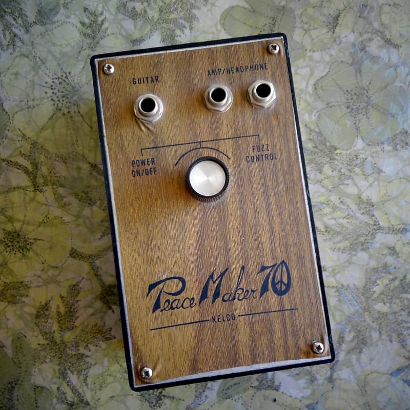 Kelco Peace Maker 70 - Bizarre 70s Fuzz Box - Rarer than rare | Reverb