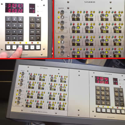 Studer A800 2" 16-Track Analog Tape Machine 1980s | Reverb
