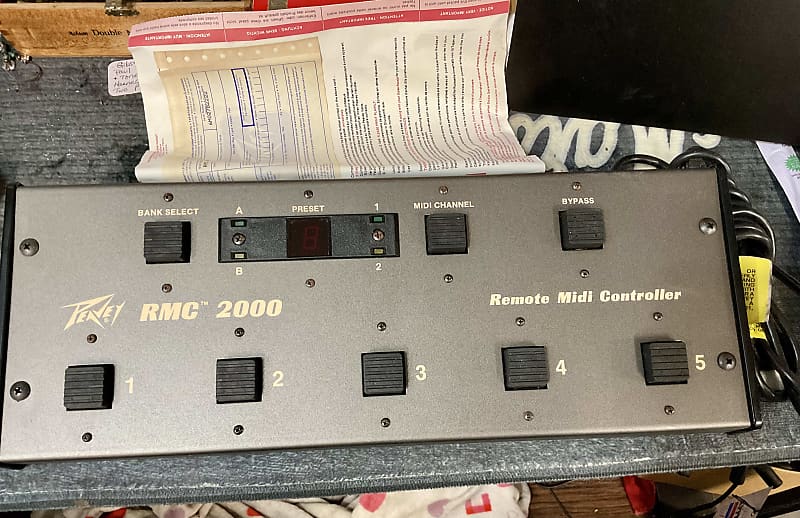 Peavey RMC 2000 Remote Midi Controller | Reverb