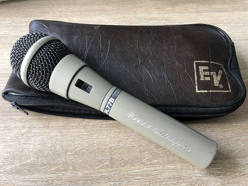 EV Electrovoice PL77B Condenser Cardioid Mic (Engraved) with | Reverb