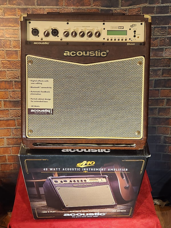 Acoustic A40 40W Acoustic Guitar Combo Amplifier With | Reverb