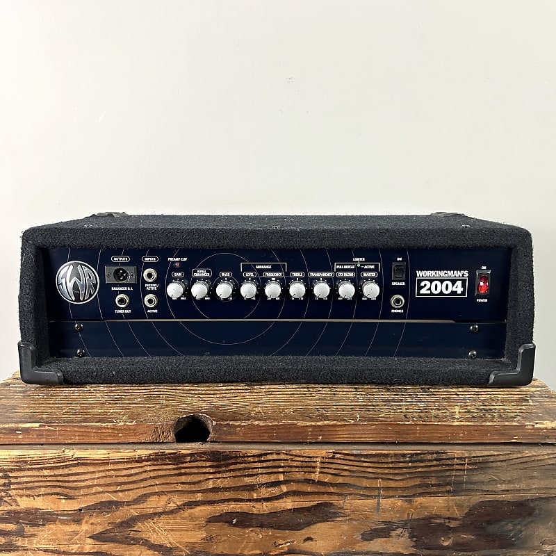 SWR Workingman's 2004 Bass Amplifier Head - Black | Reverb