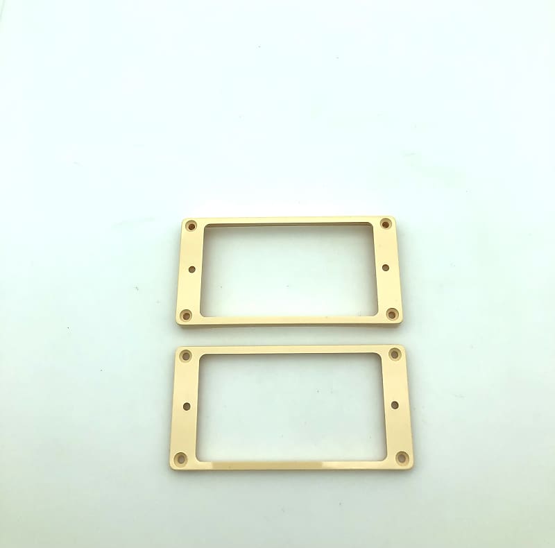 Humbucker Pickup Ring Set - Creme Cream | Reverb