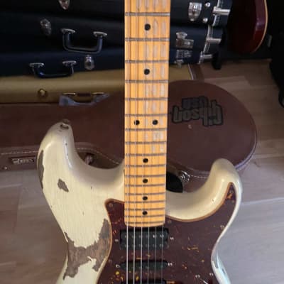 Fender stratocaster custom shop heavy relic Mick mars Motley | Reverb