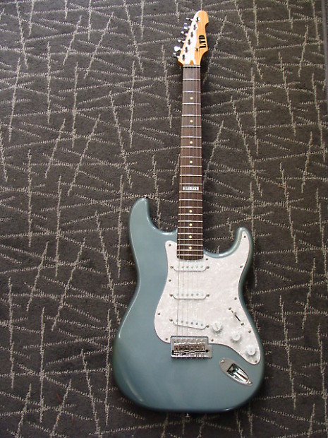 ESP LTD ST-213 rare agave blue, mint condition, Stratocaster | Reverb