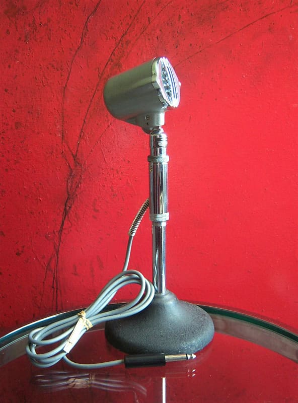 Vintage 1960's Astatic 10-C Ceramic microphone High Z w F-11 | Reverb