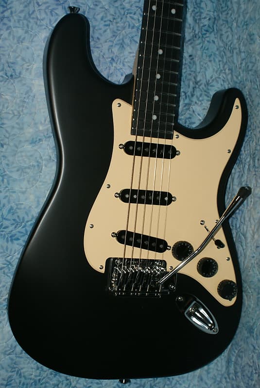 VZ Custom Guitars Matte Black 7-Tone S-Style | Reverb