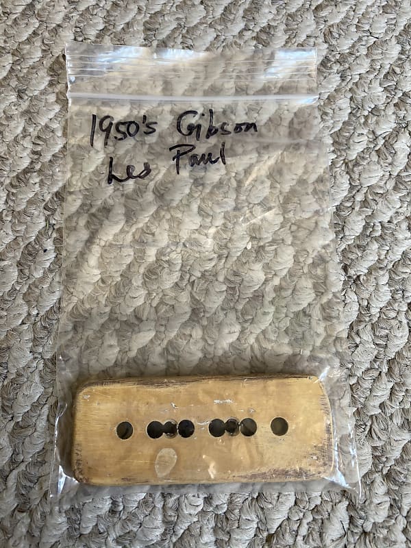 Gibson p90 pick up cover P 90’s pick up cover 1950’s White | Reverb